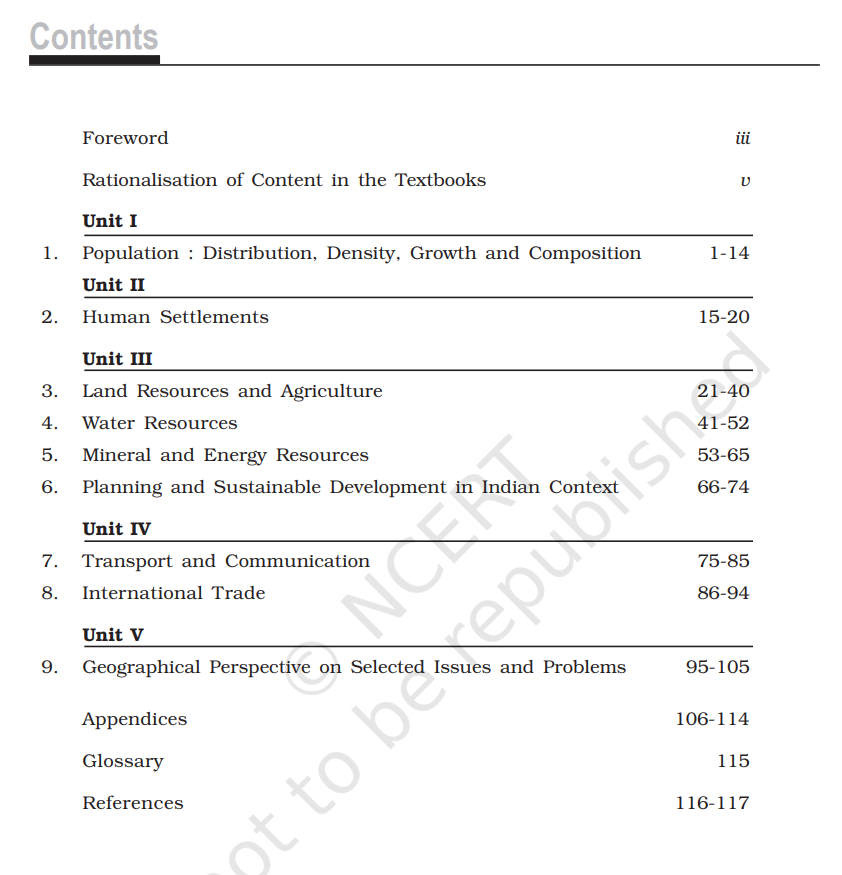 CUET Geography Syllabus For 2024 Exam: Download PDF CUET Geography Syllabus For 2024 Exam: Download PDF